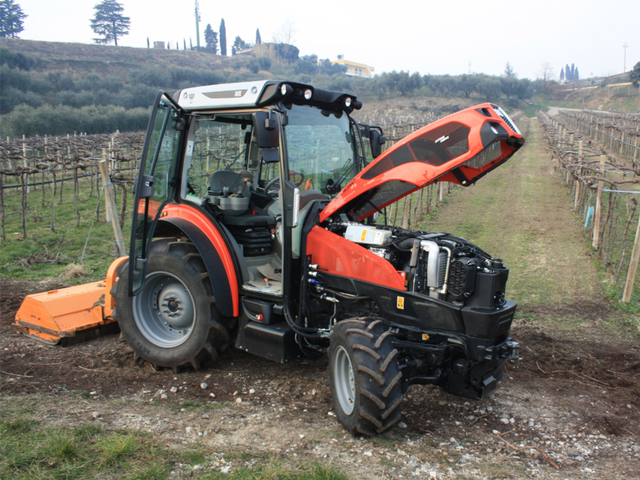 Same Frutteto 115 CVT ActiveSteer: 4 ruote sterzanti tra i filari - L ...