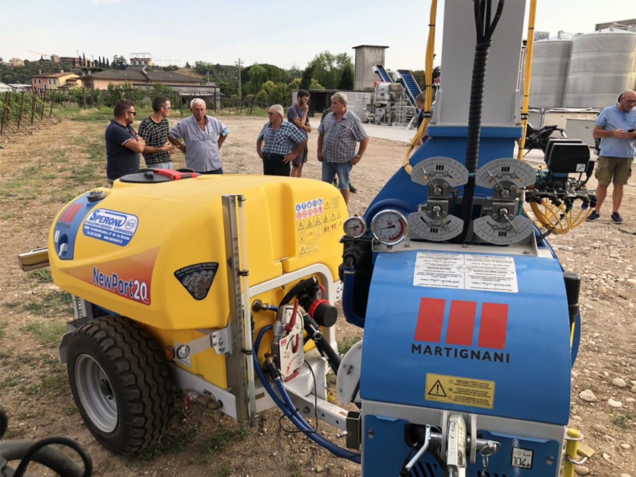 Prove in notturna per Martignani Phantom NewPort20 - L'Informatore Agrario