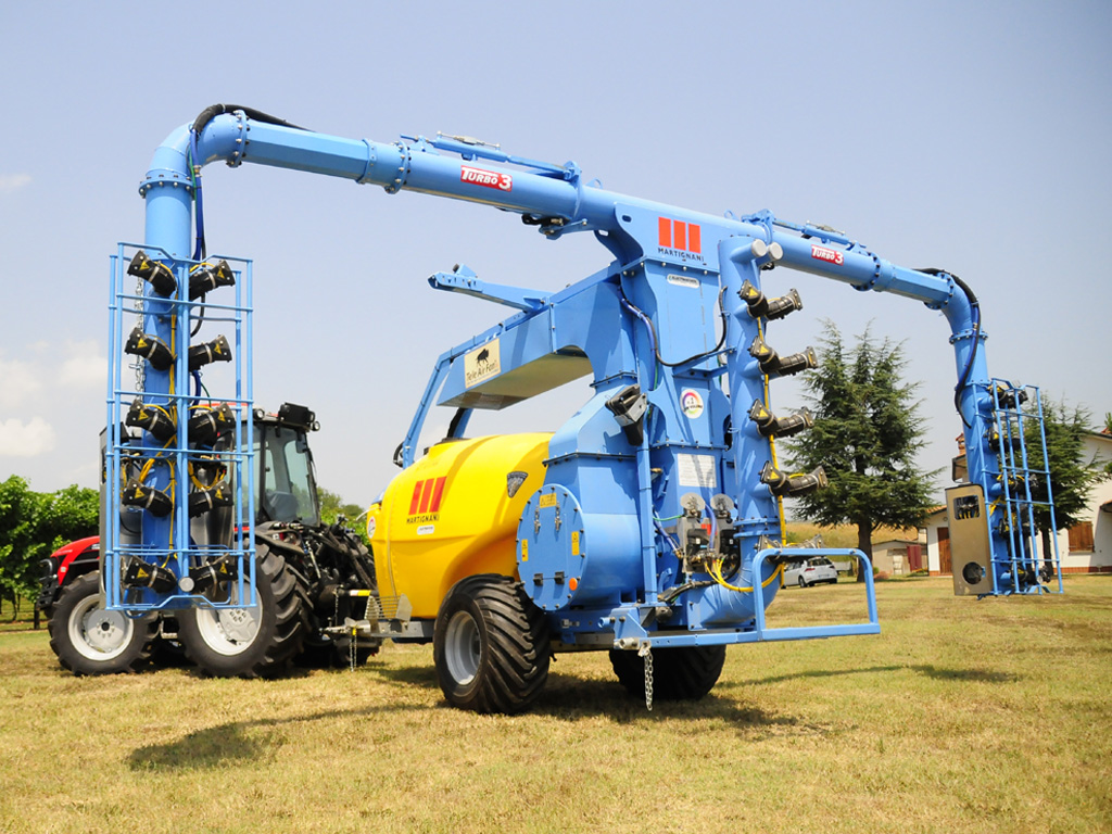 Martignani Whirlwind M612 Turbo 3 Tele Air Fan - L'Informatore Agrario