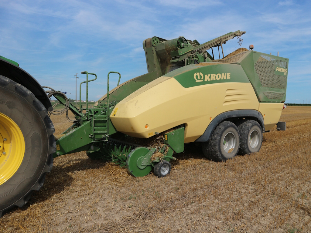 Krone Premos 5000: la big del pellet - L'Informatore Agrario